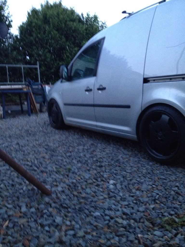 Wheels finally on! - CADDY2K.com