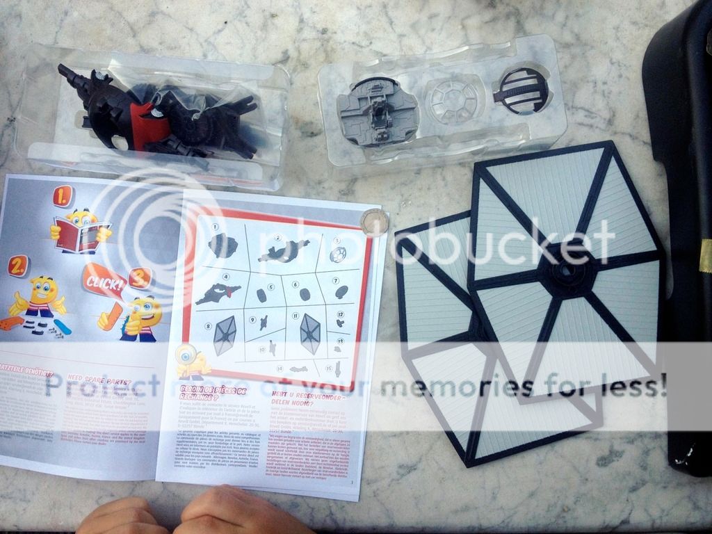 Revell Level 1 TIE Fighter - surprise build - Blitzbuild GB ...