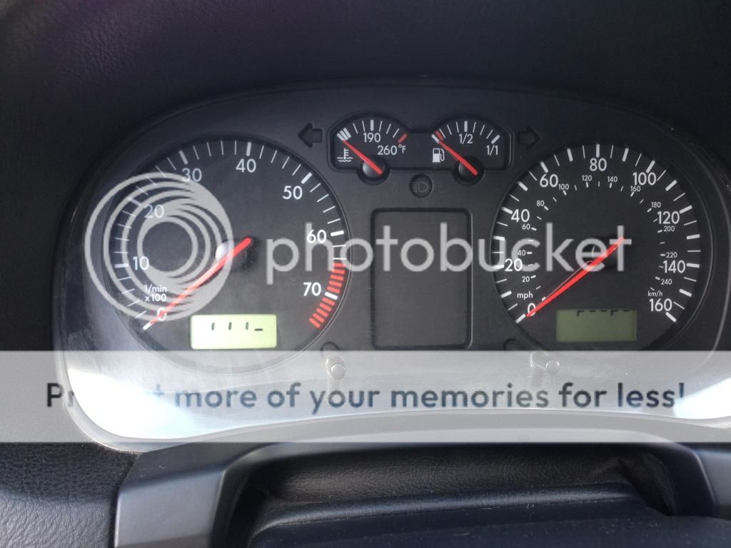 Cluster Issues | VW Vortex - Volkswagen Forum