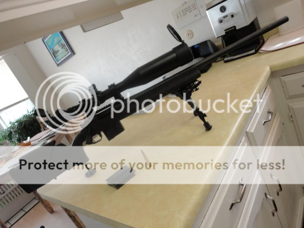 Rem 700 Scout in the works