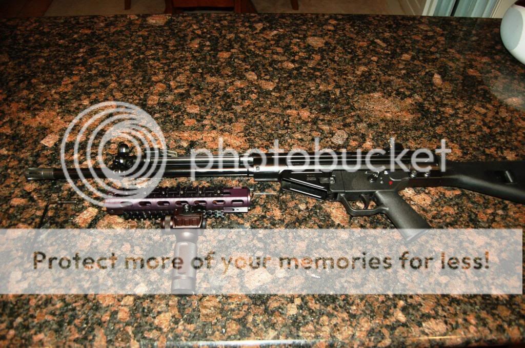 PTR-91k with new HK93 Handguard and Stock - Calguns.net