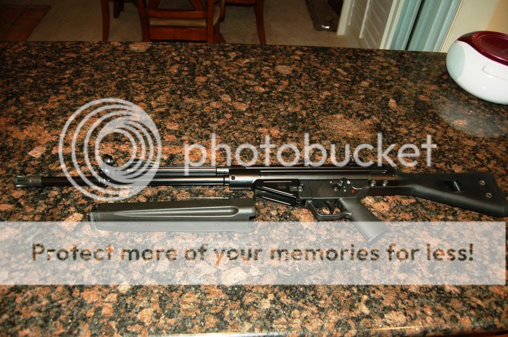 PTR-91k with new HK93 Handguard and Stock - Calguns.net