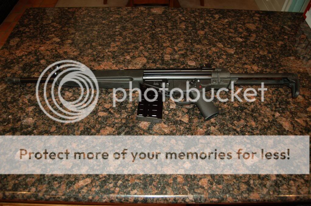 PTR-91K with new A3 Retractable Stock & Metal lower! - Calguns.net